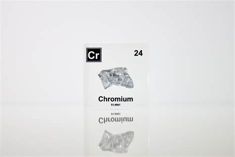 Chromium Element Cube Engineered Labs