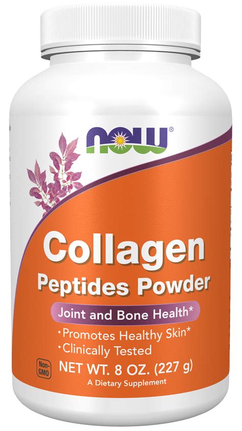 Multi Collagen Protein Types I Ii And Iii Powder Now Foods