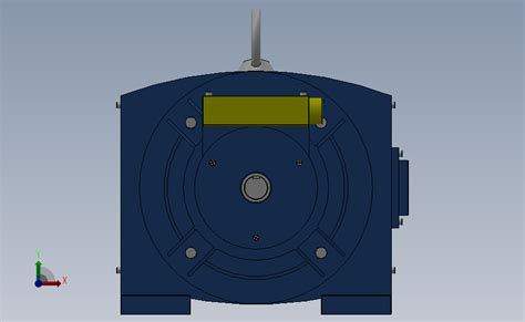 Yct系列电磁调速异步电动机 Yct╱yctl225 4a Solidworks 2018模型图纸下载 懒石网