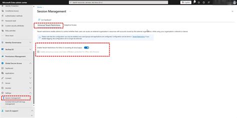 Securing External Access With Universal Tenant Restrictions And Global