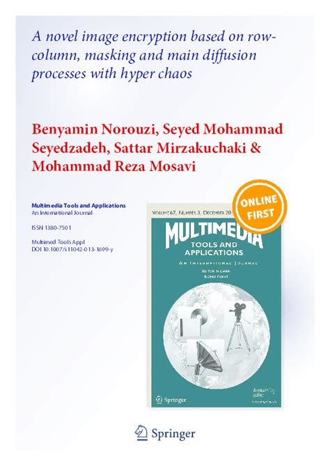 Pdf Hyper Chaotic Image Encryption Algorithm