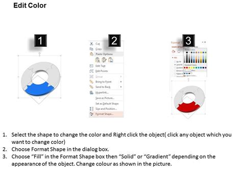 Four Staged Puzzle Pie Chart For Business And Management Powerpoint Template Slide PowerPoint