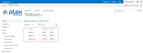 data import from excel spreadsheet to sharepoint list plexhosted blog