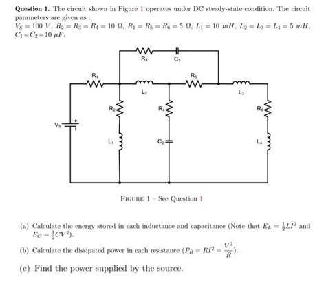 Solved Question 1 The Circuit Shown In Figure 1 Operates