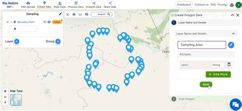 Gis Tools For Creating Maps Grid Sampling In Mineral Exploration Mapog
