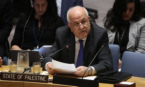 مندوب فلسطين بالأمم المتحدة الأطفال في غزة يتضورون جوعا والاحتلال