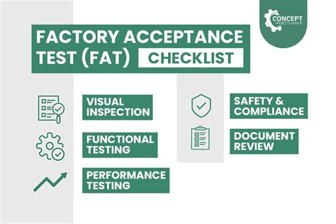 What Is A Factory Acceptance Test Fat Concept Projects Group