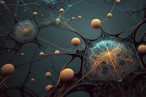 Brain Synapse Neuron Formation Stock Illustration Illustration Of