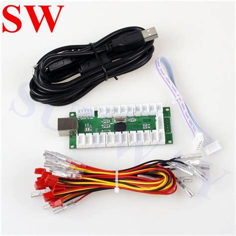 Zero Delay Arcade USB Encoder PC To LED Joystick LED Arcade Controller USB To Joystick For