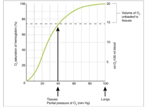 Solved Comparing The Hb Saturation At Poz Of 100mmg And Poz