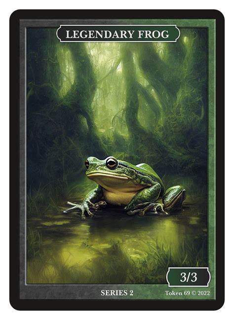 Legendary Frog Token Tatsunari Toad Rider Series 2 Of Givememanas