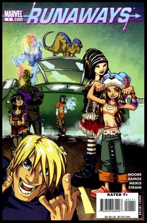 The Runaways Comic