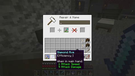 How To Repair Your Enchanted Tools Minecraft YouTube