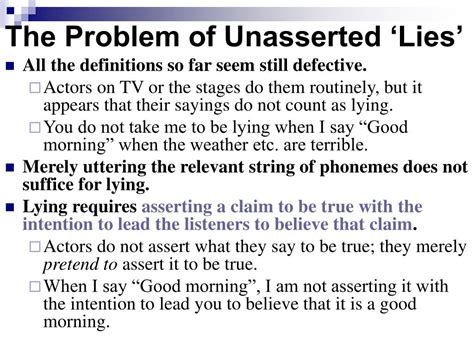 Ppt Lying And Deception Powerpoint Presentation Free Download Id243616