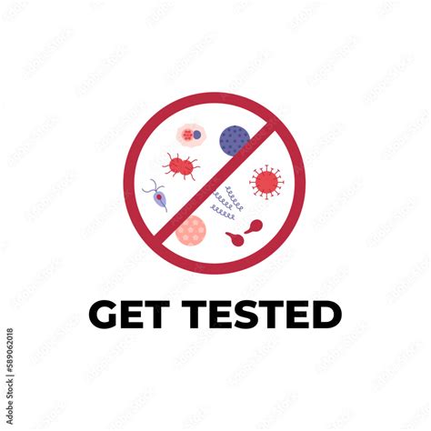 Sexual Transmitted Disease Concept Vector Flat Healthcare Illustration