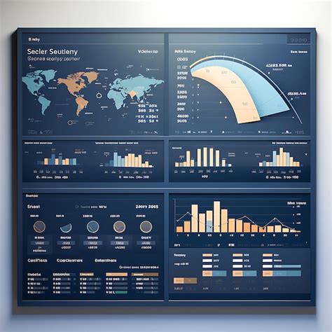 Premium Ai Image Web Dashboard Sales Sales Funnel Dashboard Grid Based Layout Clean And Inf