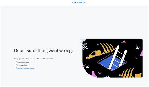 video pages throwing errors on coursera structuring machine learning projects deeplearning ai