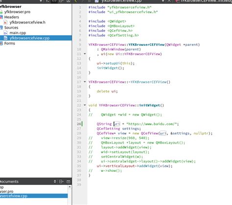 BUG Ubuntu LTS 下qmake运行时页面不显示 Issue CefView QCefView GitHub