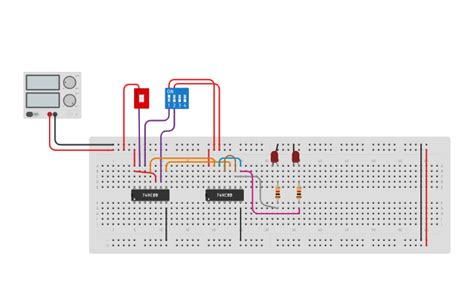 Circuit Design Sr Latch Nand Gate Tinkercad