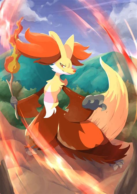 Renamon mi delphox Wiki Pokémon En Español Amino