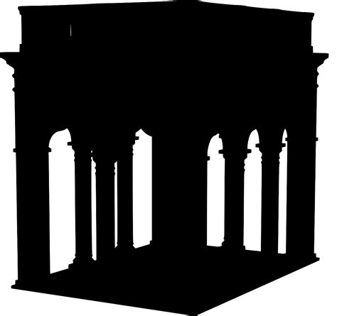 Svg 건축물 대칭의 건물 문화 무료 Svg 이미지 및 아이콘 Svg Silh