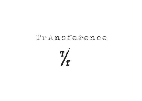 About Transference