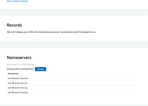 Delegating Dns From Godaddy To Azure Dns Not Work Not Resolve Microsoft Qanda