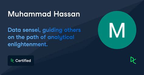 muhammad hassan data analyst