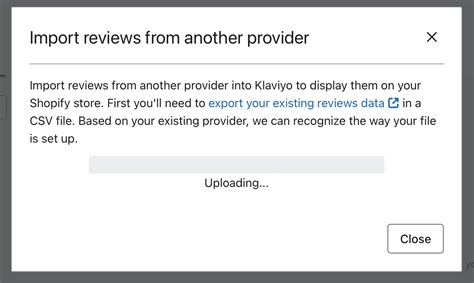 Okendo Reviews Csv File Not Uploading Klaviyo Community