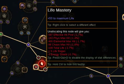 Noob Question How Do I Put Points On Mastery Nodes Rpathofexile