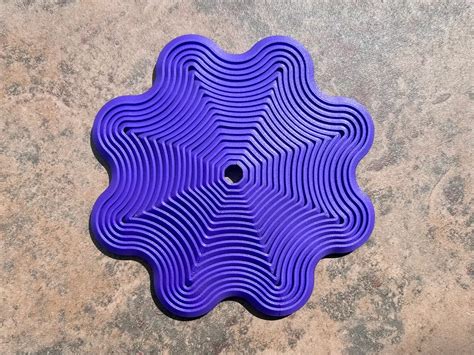 Wavy Nested Fidget By Linkdesigns Download Free Stl Model