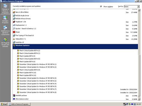 XP SP2 Features On Fresh Install XP Microsoft Windows Neowin