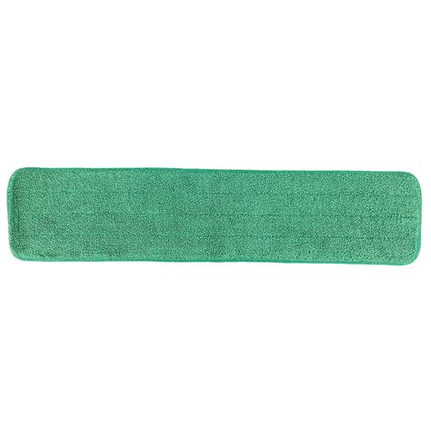 Microfiber Flat Wet Mop 24 Green Each Mastersupplyonline