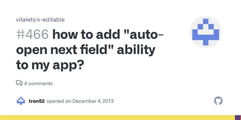 How To Add Auto Open Next Field Ability To My App · Issue 466 · Vitaletsx Editable · Github