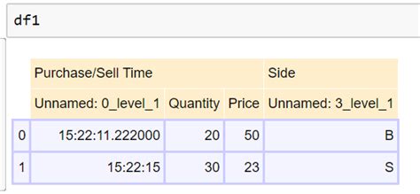 Python Pandas Dataframes With Multi Level Columnsrename A Specific Level Of Column So That It