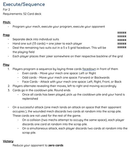 Execute Sequence By Staircase Wit