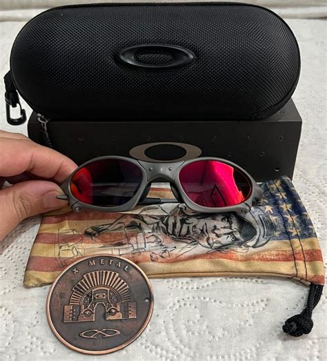 Óculos De Sol Oakley Penny X Metal Dark Ruby Óculos Masculino Oakley