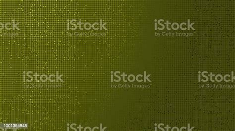 미래 녹색 배경 디지털 첨단기술 및 통신 개념 디자인 넣어 벡터 일러스트 레이 션의 무료 공간에 대 한 텍스트 흐리게 회로 마이크로칩 기술 개념에 대한 스톡 벡터 아트 및