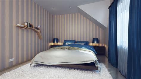 Обои двухцветные комбинированные для спальни 74 фото