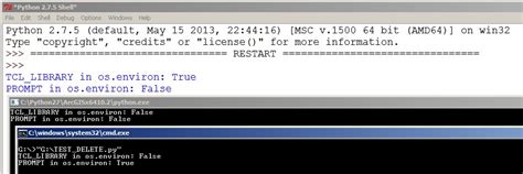 Python Detect Script Start Up From Command Prompt Or Double Click