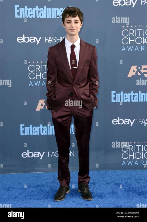 Lucas Jade Zumann Arrives At The 22nd Annual Critics Choice Awards At