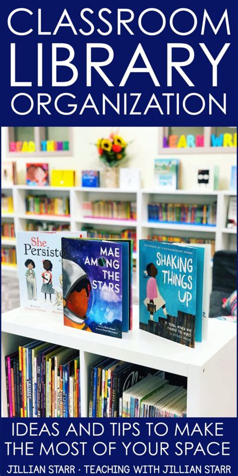 Classroom Library Organization Teaching With Jillian Starr