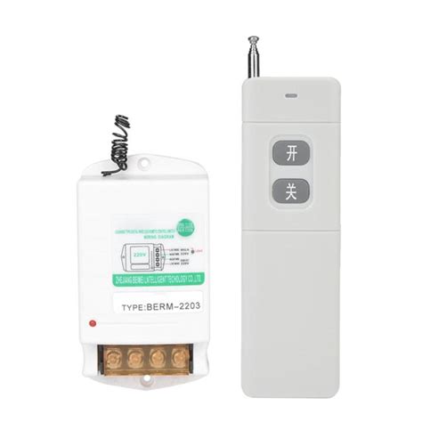 Berm Remote Control Switch Di Tal Wireless Long Distance Sensor