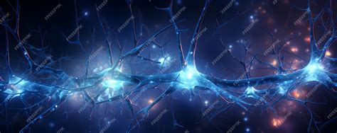Premium Photo Closeup Of Intricate Human Neural Pathways In The Brain