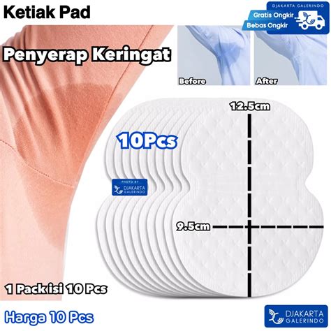 Jual Armpit Pad Pembalut Ketiak Deodorant Anti Bau Anti Ketiak Basah Underarm Pad Anti Burket