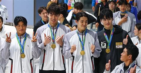 강원도청 계영 800m 금황선우 금빛 질주 시작
