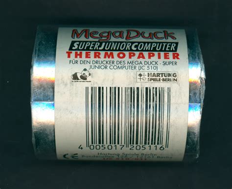 Thermo Drucker [jc 510] Mega Duck Box Refill Paper And Unit Scans 1200dpi Wellback