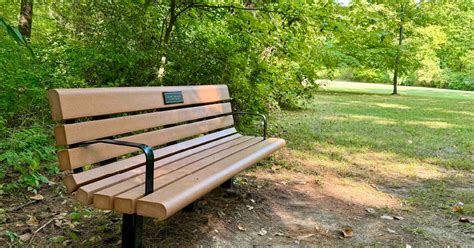Bench Dedication At Eagle Creek Park Foundation