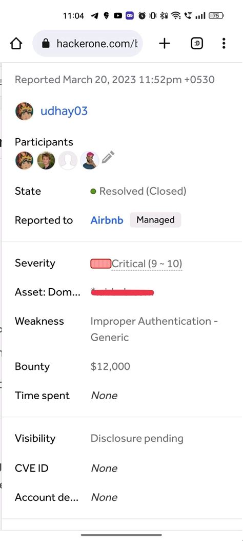 Udhaya Praveen S On Linkedin Bugbounty Hackerone Airbnb Hacking 71 Comments