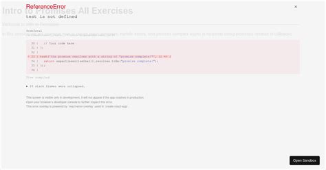 async patterns promises codesandbox